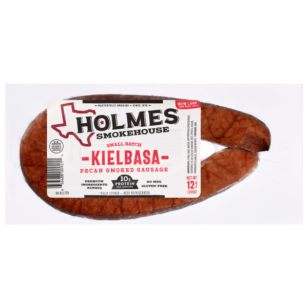 Save on Holmes Smokehouse Pecan Smoked Small Batch Polish Kielbasa ...