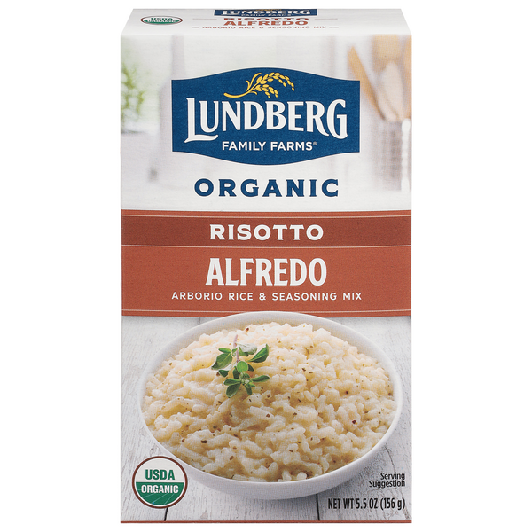Save on Lundberg Organic Risotto Alfredo Arborio Rice & Seasoning Mix ...