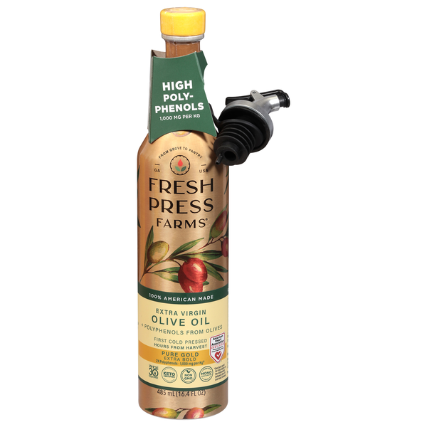 Save on Fresh Press Farms Pure Gold Extra Virgin Olive Oil Order Online ...