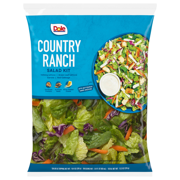 Save on Dole Premium Country Ranch Salad Kit Order Online Delivery ...