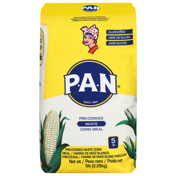 Save on P.A.N. Pre-Cooked White Corn Meal Order Online Delivery | Food Lion