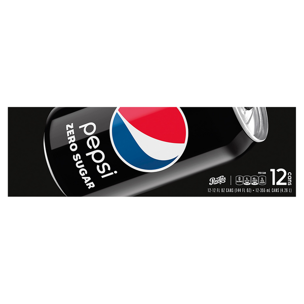 Save on Pepsi Zero Sugar Cola Soda - 12 pk Order Online Delivery | MARTIN'S