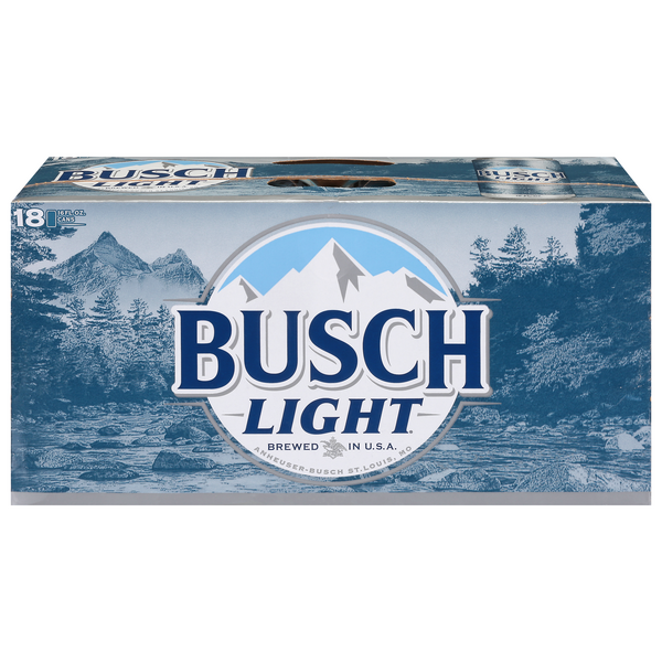 Save on Busch Light Beer - 18 pk Order Online Delivery | Food Lion