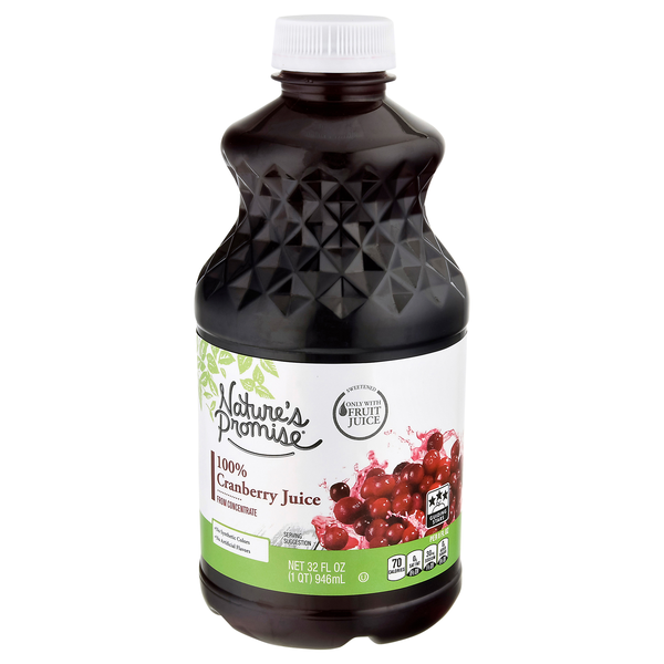 Save on Nature's Promise 100% Cranberry Juice Order Online Delivery ...