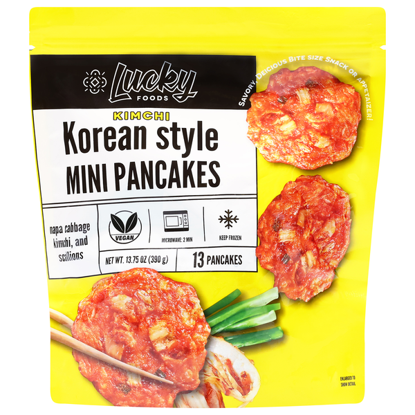 Save on Lucky Foods Mini Korean Style Kimchi Pancakes - 13 ct Frozen ...