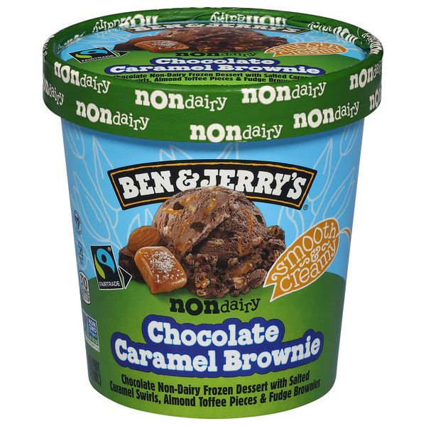 Save on Ben & Jerry's Chocolate Caramel Brownie Non-Dairy Frozen ...