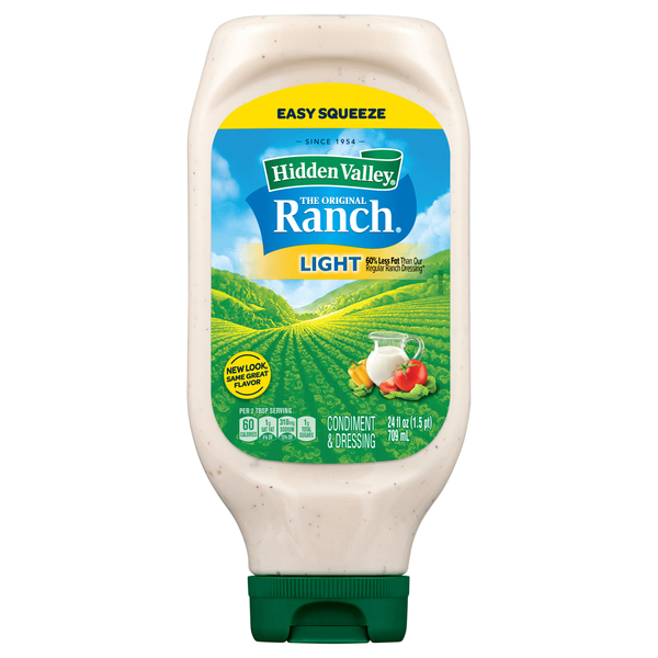 Save on Hidden Valley The Original Light Ranch Topping & Dressing Order ...