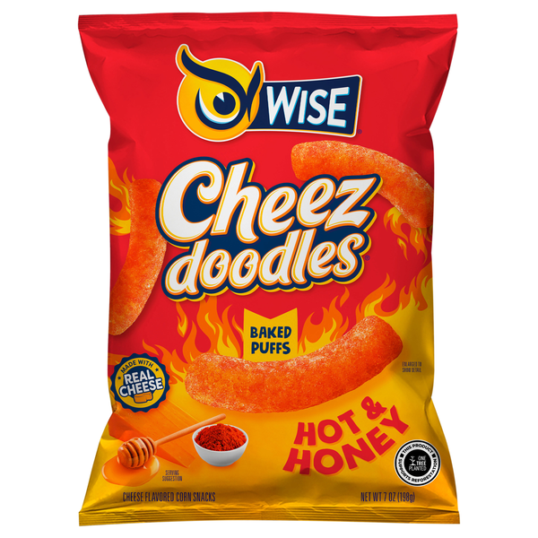 Save on Wise Cheez Doodles Baked Puffs Hot & Honey Order Online ...