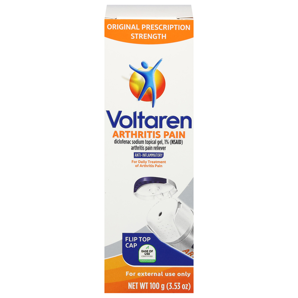 Save on Voltaren Original Prescription Strength Arthritis Pain Relief ...