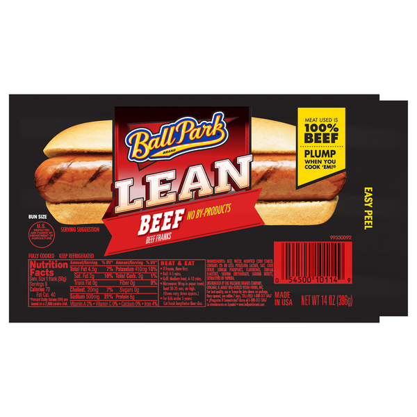 Hot Dogs & Franks - Order Online & Save | Food Lion
