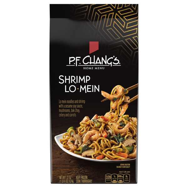 Save on P.F. Chang's Home Menu Shrimp Lo Mein Noodle Frozen Skillet ...