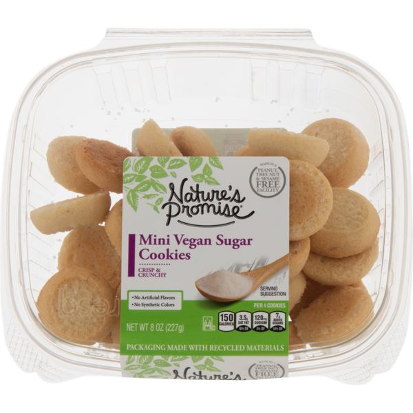 Nature'S Promise Mini Vegan Sugar Cookies | Fig App