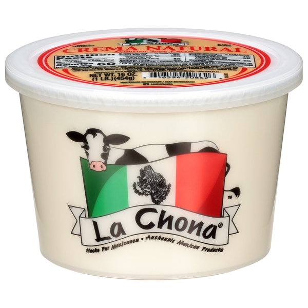 Save on La Chona Crema Natural Sour Cream Order Online Delivery | Food Lion