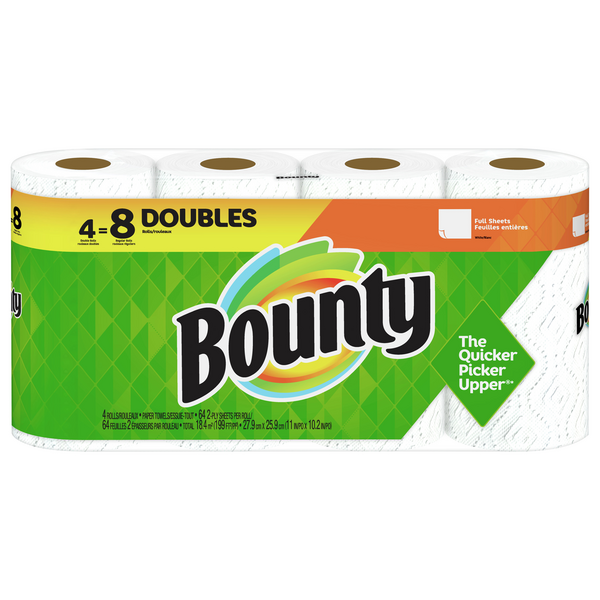 Save On Bounty Full Sheets Paper Towels Double Rolls 2 Ply White Order Online Delivery GIANT save-on-bounty-full-sheets-paper-towels-double-rolls-2-ply-white-order-online-delivery-giant