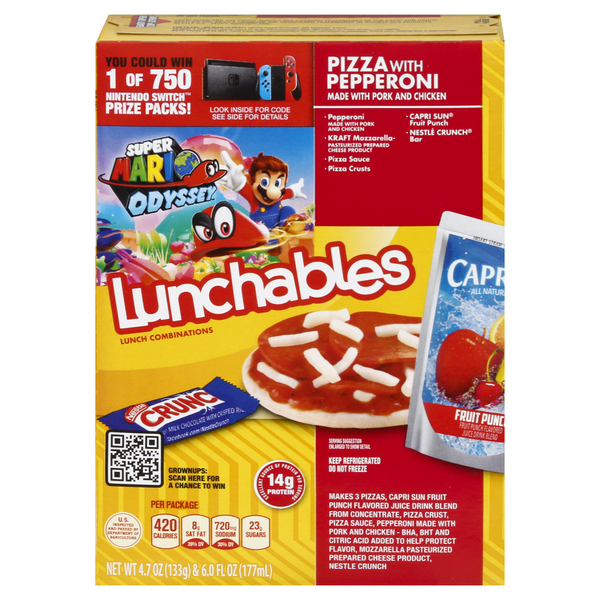 Fudge Pizza Lunchable