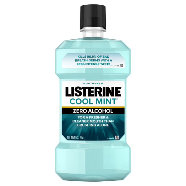 Save on Listerine Zero Alcohol Mouthwash Cool Mint Order Online ... Save on Listerine Zero Alcohol Mouthwash Cool Mint Order Online ...