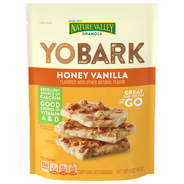 Save on Yobark Honey Vanilla Dairy Bark with Granola Order Online ...