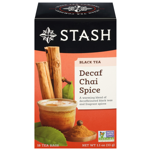 Save on Stash Decaf Chai Spice Black Tea Bags Order Online Delivery ...