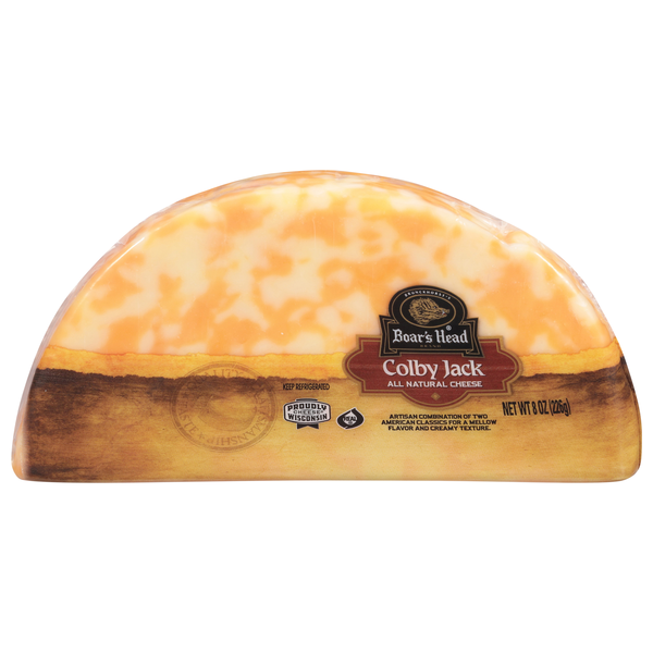 Save on Boar's Head Natural Colby Jack Cheese Longhorn Style Order ...