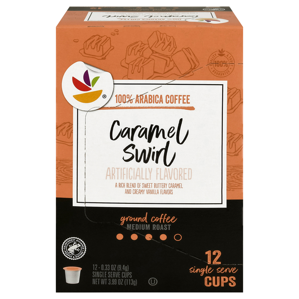 Save on Our Brand Caramel Vanilla Medium Roast Single Serve Coffee Cups Order Online Delivery ...