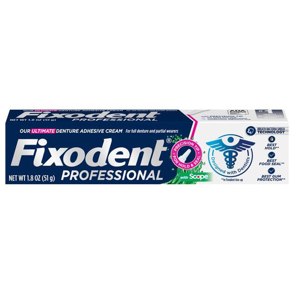 Save on Fixodent Professional Ulitmate Denture Adhesive Cream with ...