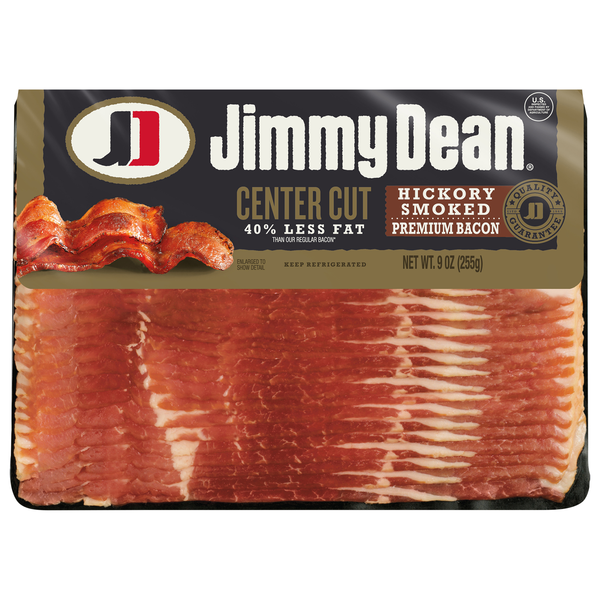 Save on Jimmy Dean Premium Hickory Smoked Center Cut Bacon Sliced Order ...