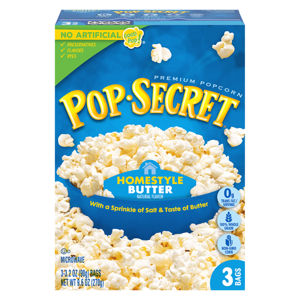 Extra butter popcorn store