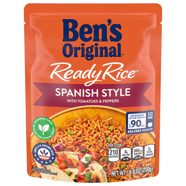 Save on Ben's Original 90 Second Microwave Ready Rice Spanish Style ...