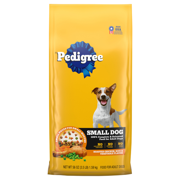 Save on PEDIGREE Small Dog Roasted Chicken Rice & Vegetable Adult Dry ... Save on PEDIGREE Small Dog Roasted Chicken Rice & Vegetable Adult Dry ...