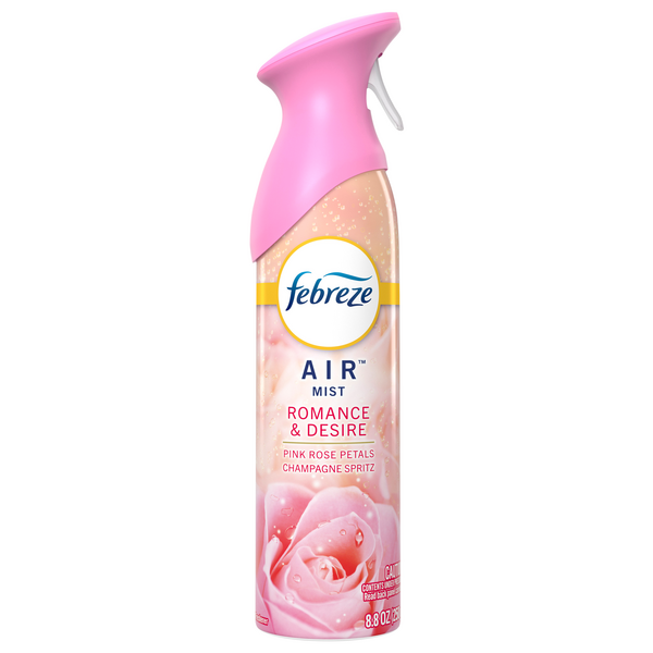 Save on Febreze Air Mist Romance & Desire Air Freshener Aerosol Spray ...
