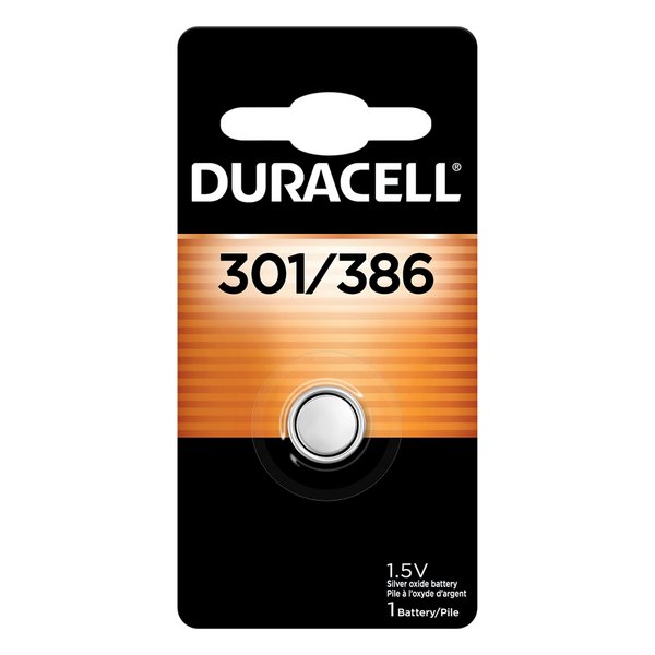 Save on Duracell 301/386 Silver Oxide Battery 1.5V Order Online ...
