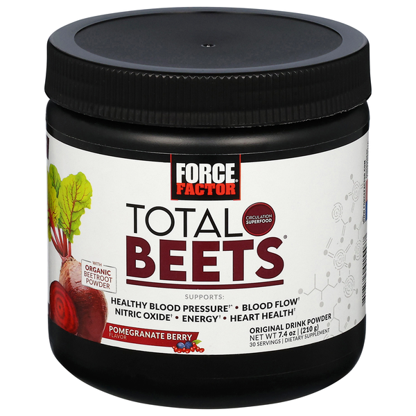 Save on Force Factor Total Beets Pomegranate Berry Superfood Drink ...