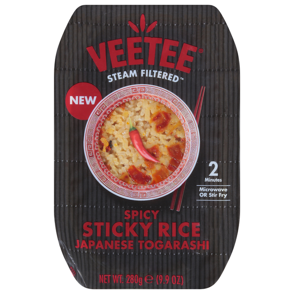 Save on Veetee Steam Filtered Japanese Togarashi Spicy Sticky Rice ...