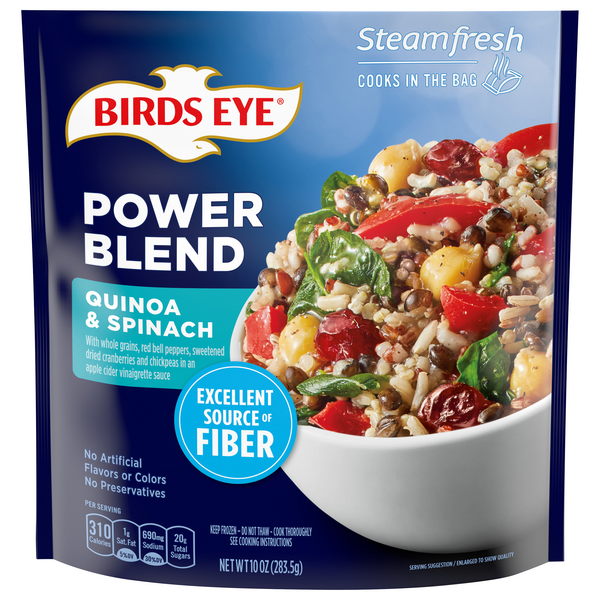 Save On Birds Eye Steamfresh Power Blend Quinoa And Spinach Frozen Order Online Delivery Stop And Shop
