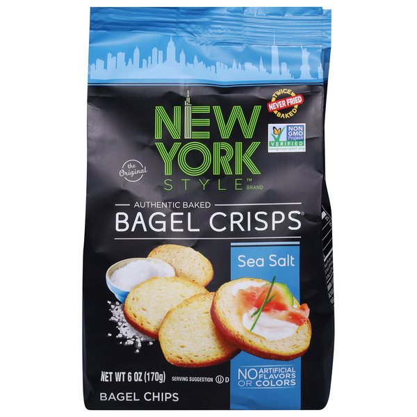 Save on New York Style Sea Salt Bagel Crisps Order Online Delivery | Giant