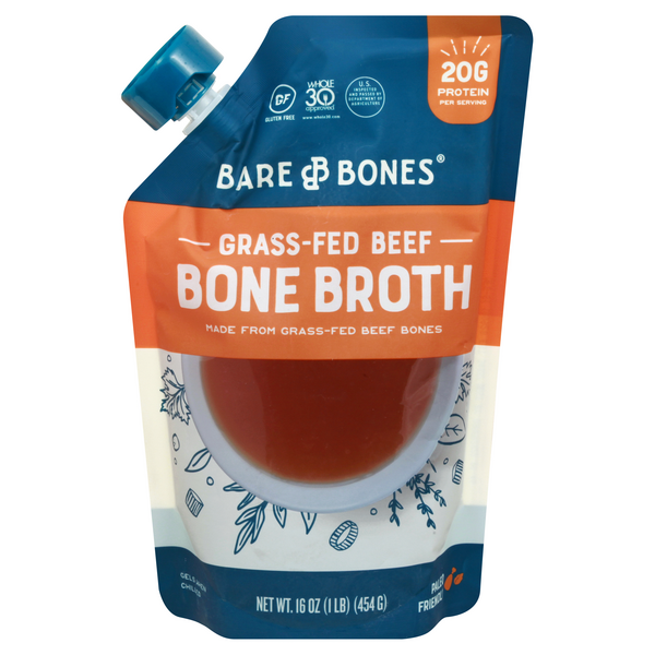 Save On Bare Bones Beef Bone Broth Grass fed Order Online Delivery Giant