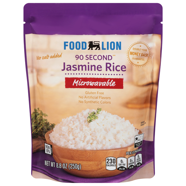 Save on Food Lion 90 Second Microwave Jasmine Rice Order Online ...