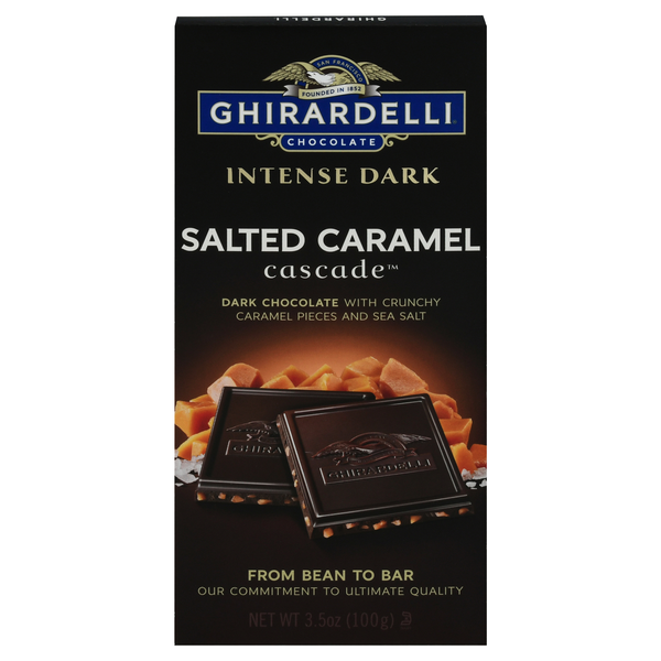 Save on Ghirardelli Intense Salted Caramel Cascade Dark Chocolate Candy ...