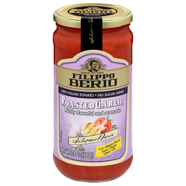Save on Filippo Berio Roasted Garlic Pasta Sauce Order Online Delivery ...