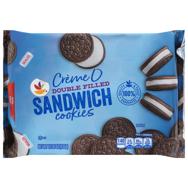 Save on Our Brand Creme O Double Filled Chocolate Sandwich Creme ...