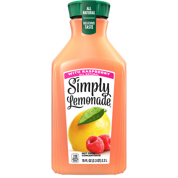 Save on Simply All Natural Lemonade with Raspberry Order Online ...