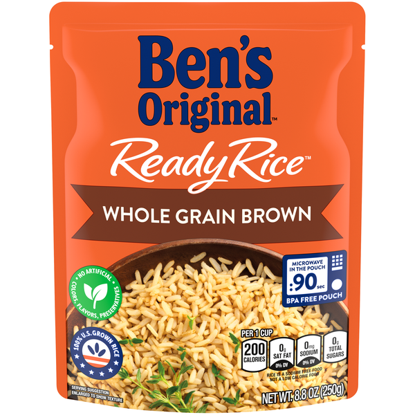 Save on Ben's Original 90 Second Microwave Ready Rice Whole Grain Brown ...