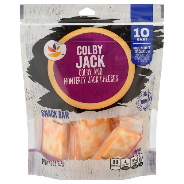 Save on Stop & Shop Colby Jack Cheese Snack Bars - 10 ct Order Online ...
