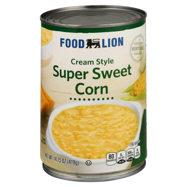 Save on Food Lion Cream Style Super Sweet Corn Order Online Delivery ...