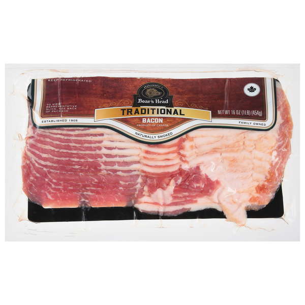 Save on Boar's Head Naturally Smoked Traditional Bacon Sliced Order ...
