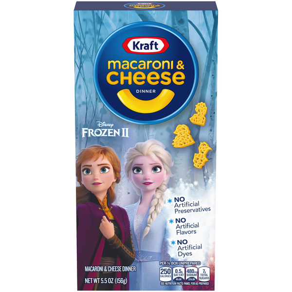 Save on Kraft Disney Frozen II Macaroni & Cheese Dinner Order Online ...