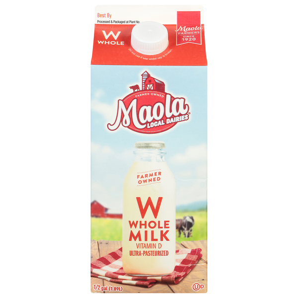 Save on Maola Vitamin D Whole Milk Order Online Delivery | Giant