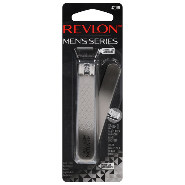 Save On Revlon Mens Series 2 In 1 Nail Clipper Order Online Delivery