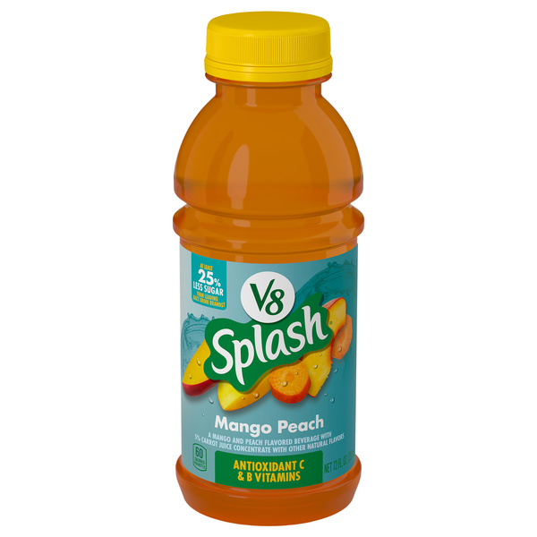 Save on V8 Splash Mango Peach Flavored Juice Beverage Order Online Delivery | Food Lion