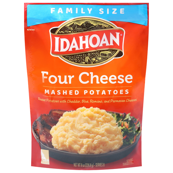 Save on Idahoan Four Cheese Mashed Potatoes Family Size Order Online ...